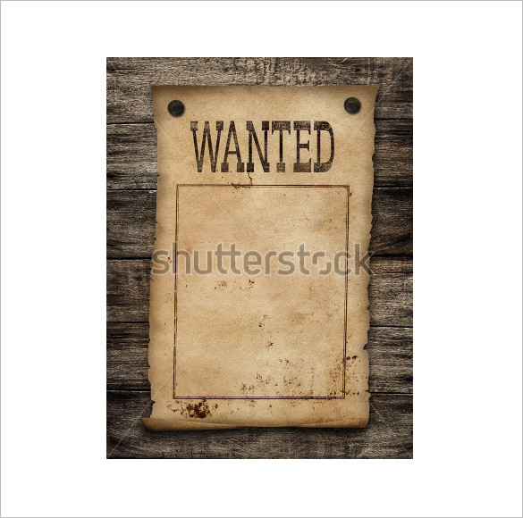 Blank Wanted Posters - 11+ Free Printable Templates in Word, PDF, PSD ...