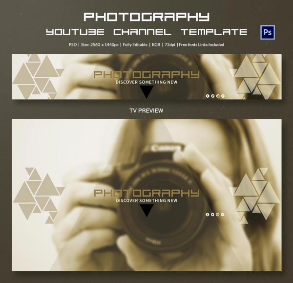 47+ YouTube Banner Templates - PSD | Free & Premium Templates