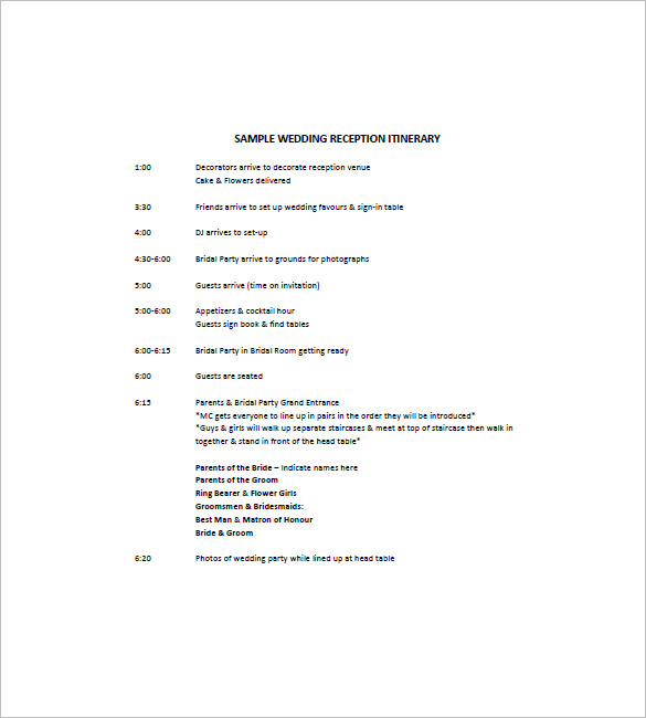 10+ Party Agenda Templates – Free Downloadable Samples, Examples and ...