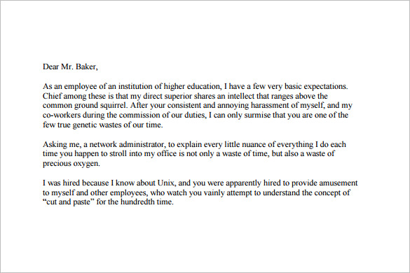 10+ Funny Resignation Letter Templates in Google Docs | Word | Outlook ...