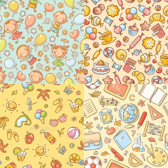 118+ Kids Seamless Patterns - Free PSD, PNG, Vector, EPS Format Download!