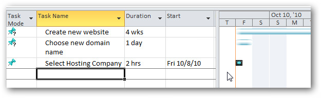 How To Create A Project Schedule In Excel Tutorial