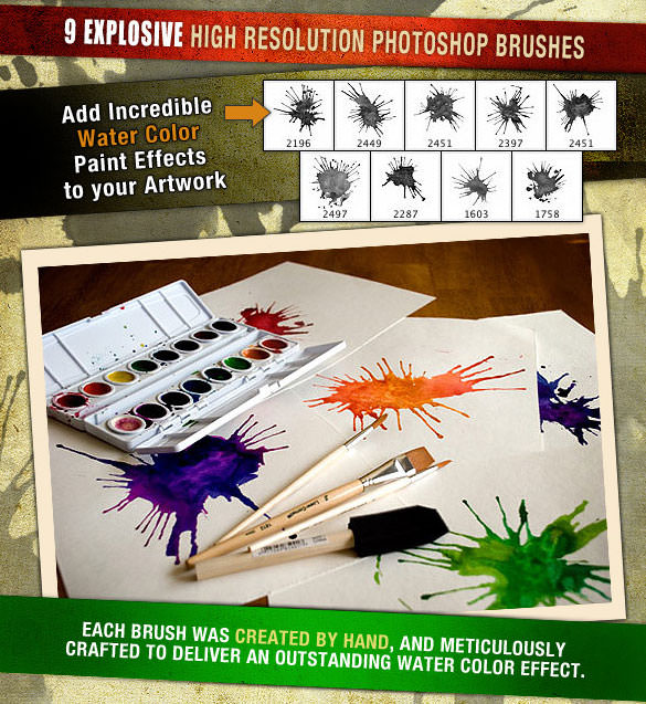 390+ Photoshop Water Brushes – Free ABR, PSD, EPS Format Download ...