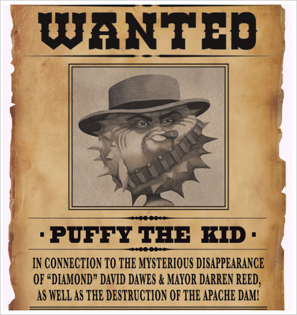 Wanted Poster Template Ks1 DriverLayer Search Engine