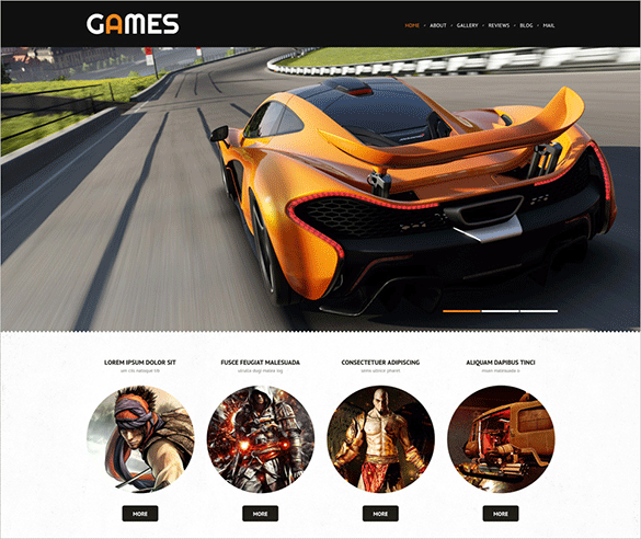 15+ Gaming Bootstrap Themes & Templates