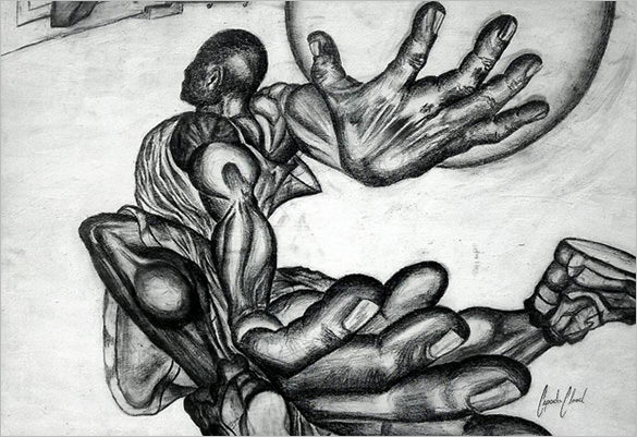 21+ Fantastic Basketball Drawings to Download! | Free & Premium Templates