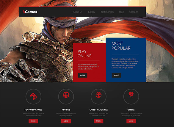 19+ Gaming Blog Themes & Templates