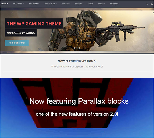 19+ Gaming Blog Themes & Templates