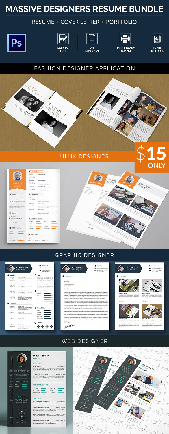 Resume Template – 781+ Free Samples, Examples & Format Download!