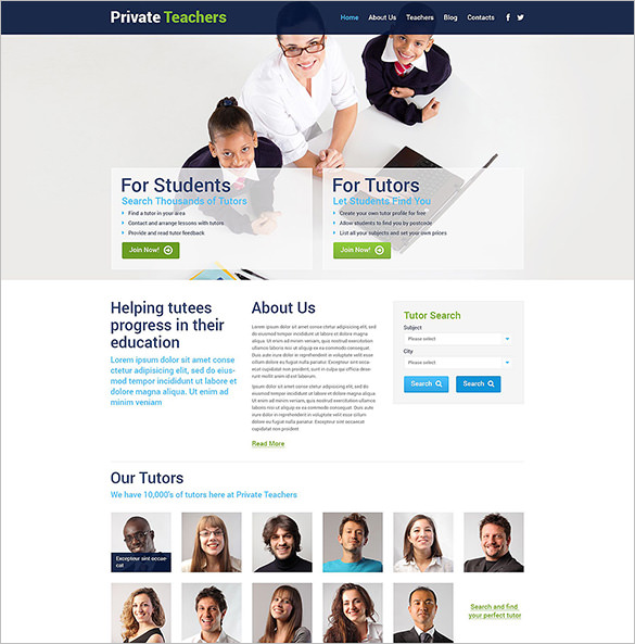 24+ Education Blog Themes & Templates