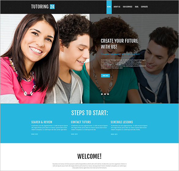 24+ Education Blog Themes & Templates