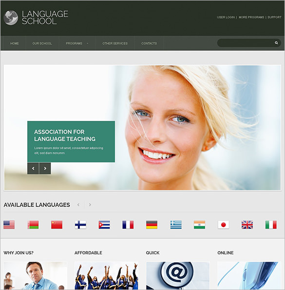 25+ Education Bootstrap Themes & Templates