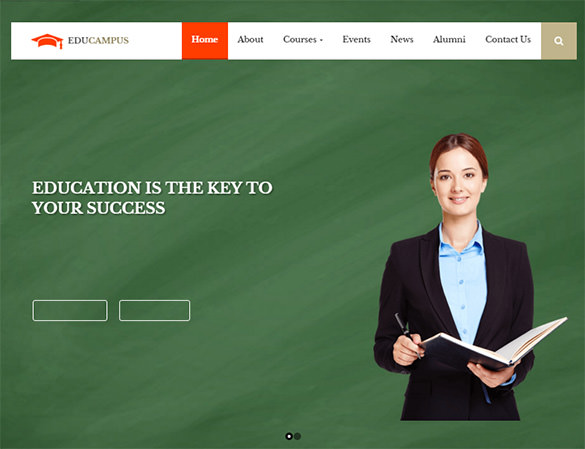 25+ Education Bootstrap Themes & Templates