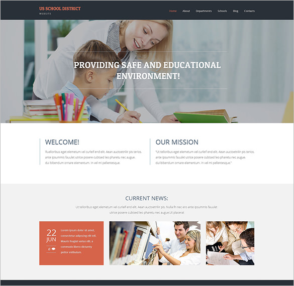 25+ Education Bootstrap Themes & Templates
