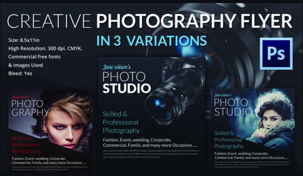 Free Photography Flyer Templates Psd FREE PRINTABLE TEMPLATES
