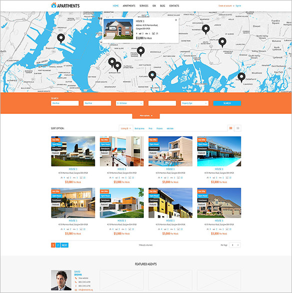 22+ FREE Real Estate Blog Themes & Templates