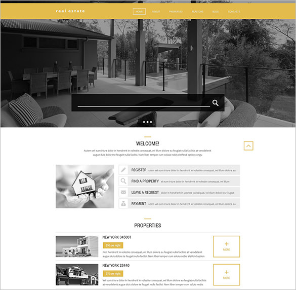 22+ FREE Real Estate Blog Themes & Templates