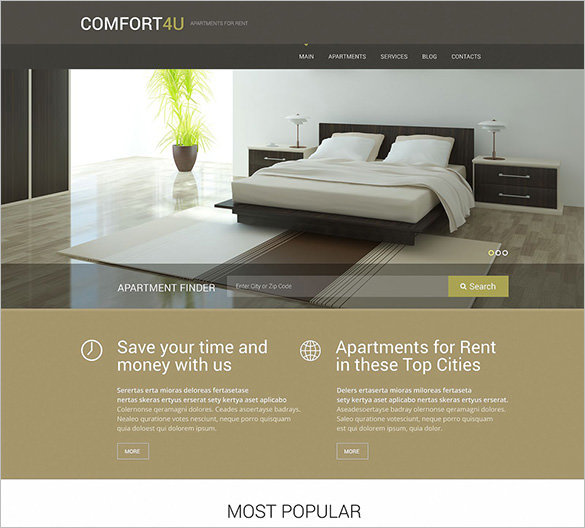 22+ FREE Real Estate Blog Themes & Templates