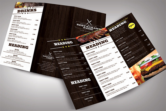 47+ Restaurant Brochure Templates - PSD, EPS, AI, InDesign, Word, PDF ...