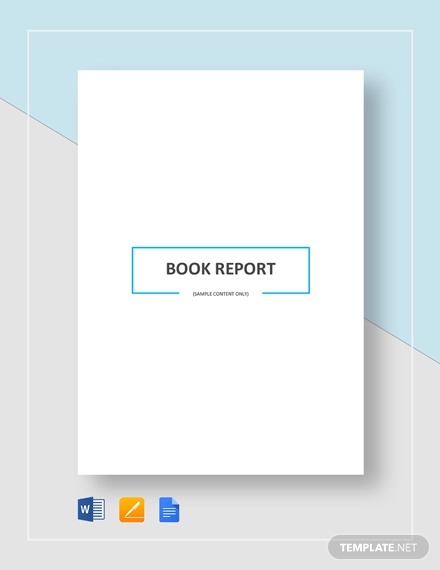 9+ Sample Book Report Templates - PDF, DOC
