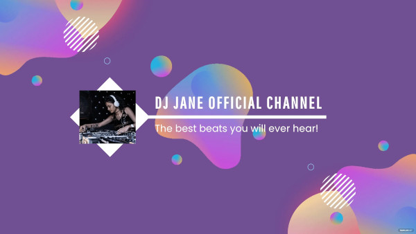 72+ YouTube Banner Templates - PSD