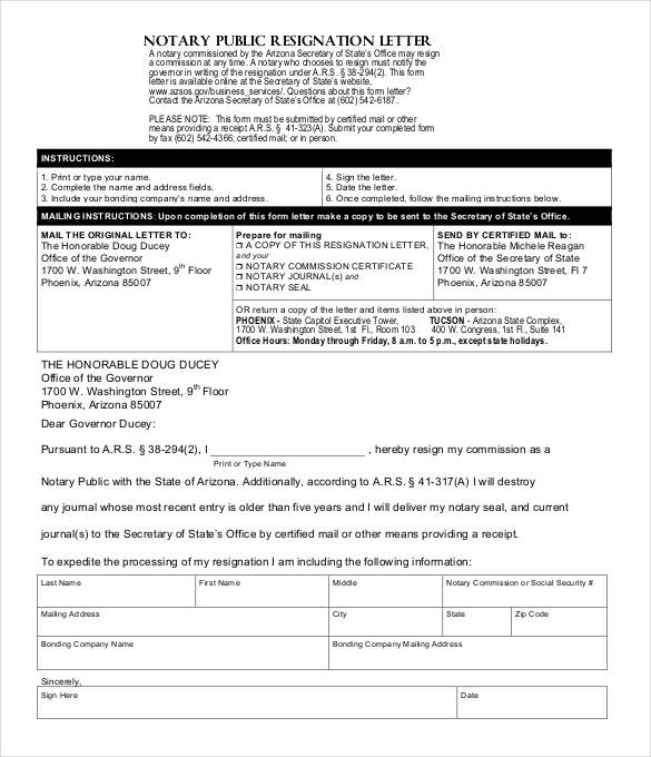 32+ Notarized Letter Templates - PDF, DOC