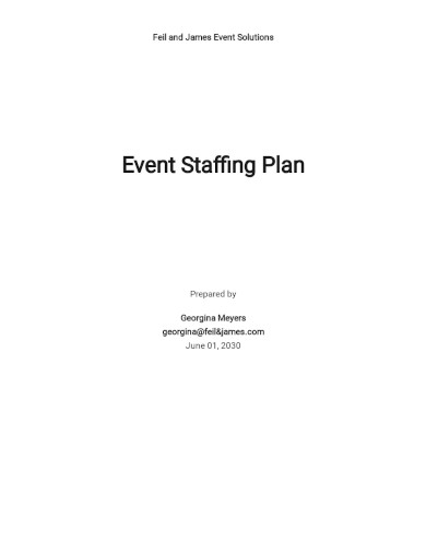 22+ Staffing Plan Templates - PDF, DOC, Xlsx
