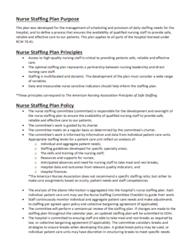 22+ Staffing Plan Templates - PDF, DOC, Xlsx