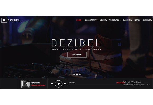 15+ Music Bootstrap Themes & Templates