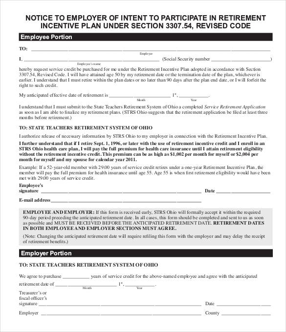 43+ Retirement Letter Templates - PDF, DOC