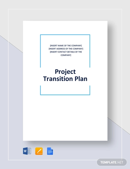 26+ Transition Plan Templates - Free Word, PDF Documents Download!