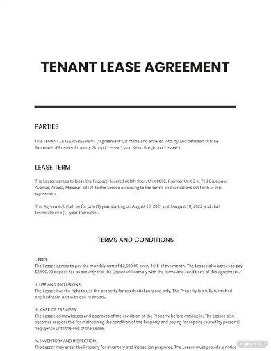 Printable Blank Lease Agreement Form - 42+ Free Word, PDF Documents ...