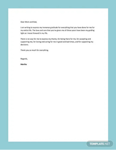 9+ Parent Letter Templates - Sample, Example Format Download!