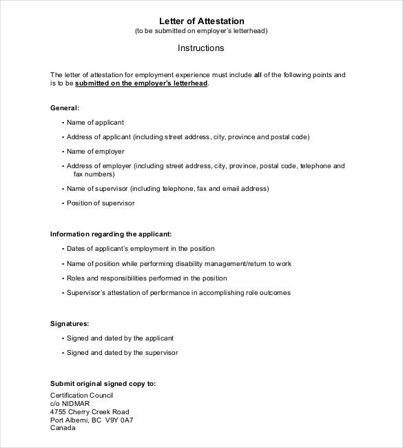 Work Attestation Letter Sample - Design Talk