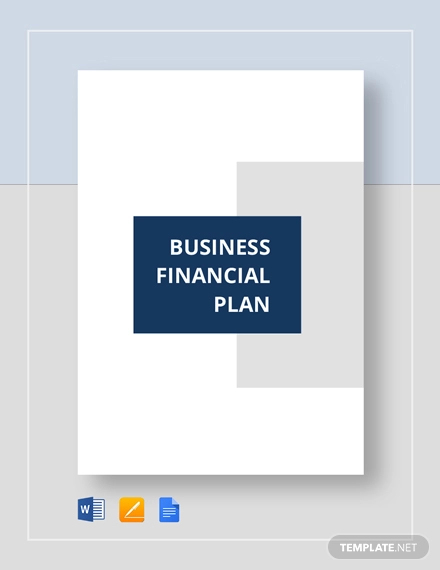 Financial Plan Template - 15+ Word, Excel, PDF Documents Download