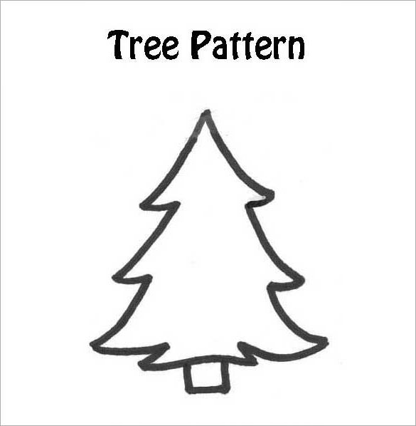 32+ Christmas Tree Templates - Free Printable PSD, EPS, PNG, PDF Format ...