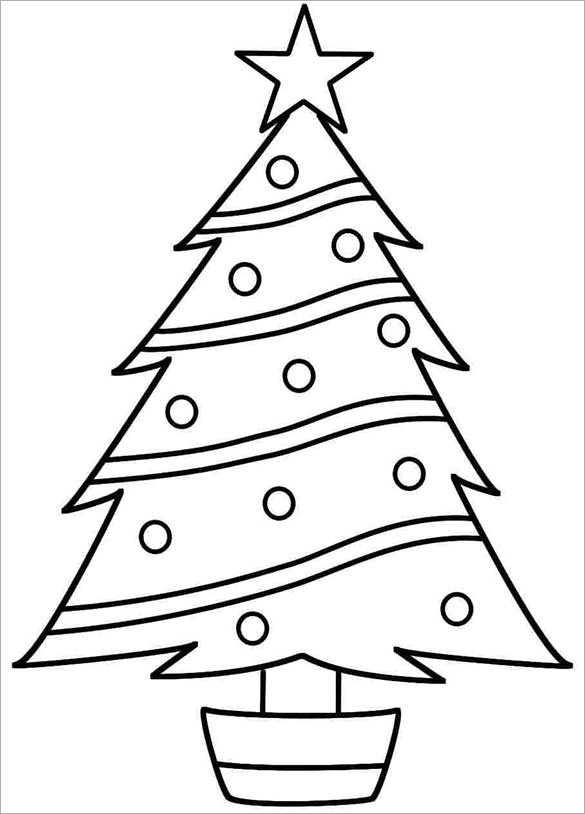 32+ Christmas Tree Templates - Free Printable PSD, EPS, PNG, PDF Format ...