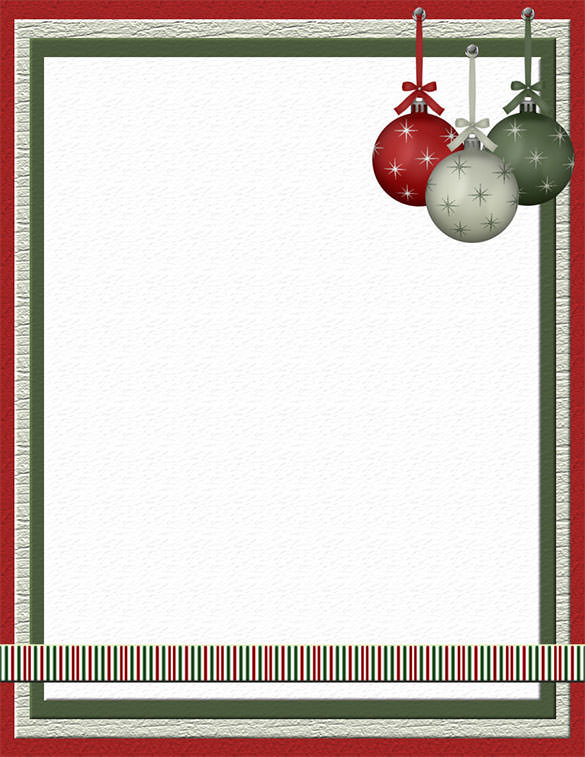 30 Christmas Stationery Templates Free PSD EPS AI Illustrator 