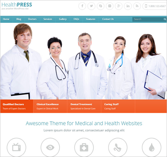 10+ Health Blog Themes & Templates