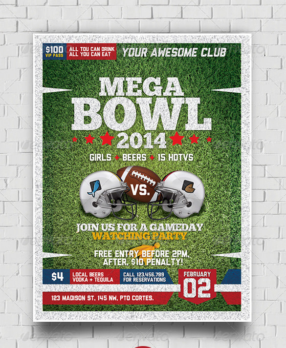 28+ Football Flyer Templates - PSD, EPS, AI, InDesign