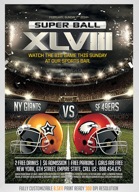 28+ Football Flyer Templates - PSD, EPS, AI, InDesign