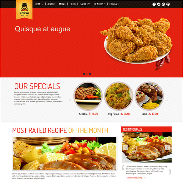 20+ Restaurant PHP Themes & Templates