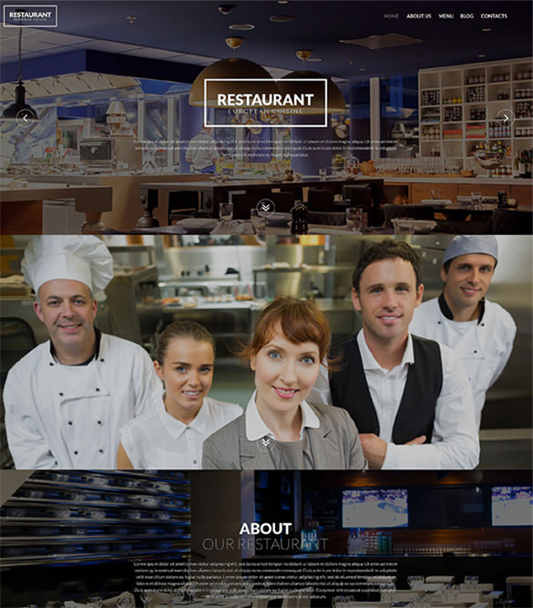 22+ Restaurant Blog Themes & Templates