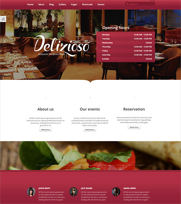 22+ Restaurant Blog Themes & Templates