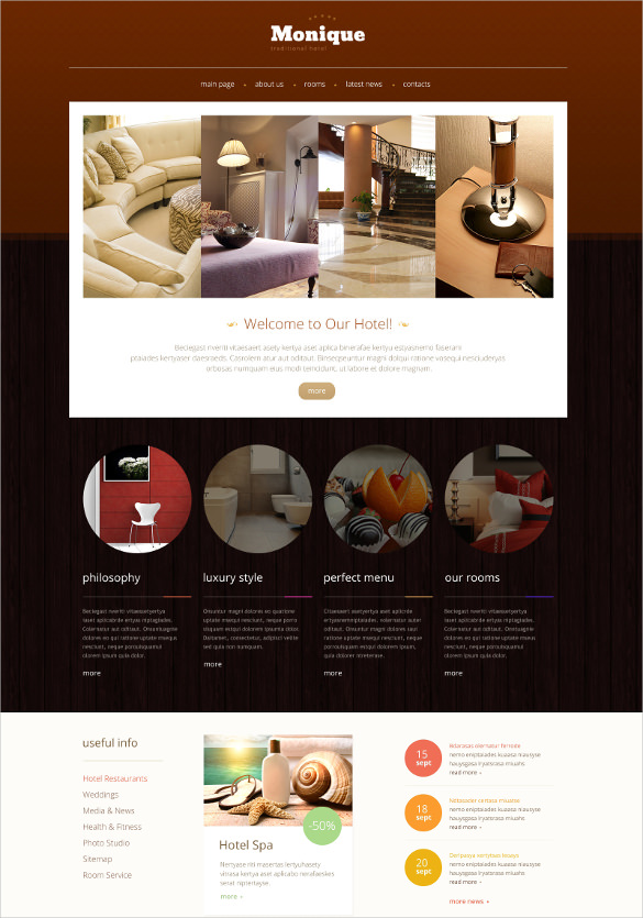 24+ Hotel Bootstrap Themes & Templates