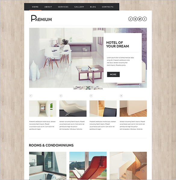 24+ Hotel Bootstrap Themes & Templates