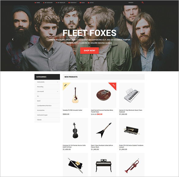 21+ Music Blog Themes & Templates