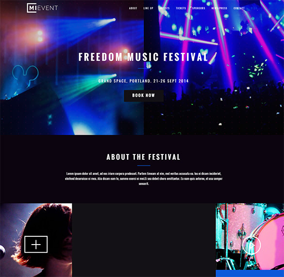 15+ Music Bootstrap Themes & Templates