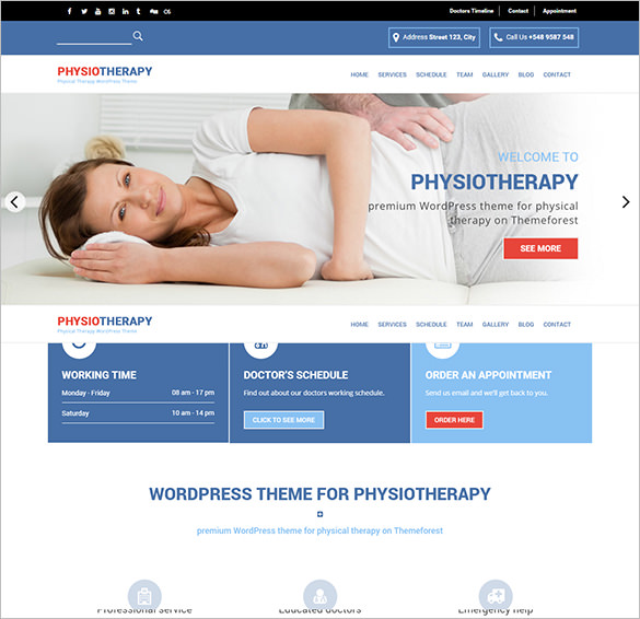 14+ Medical Blog Themes & Templates