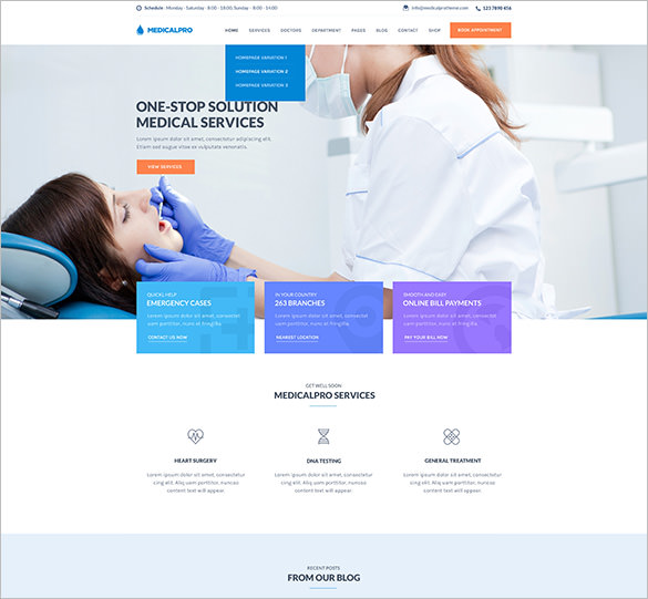 14+ Medical PHP Themes & Templates